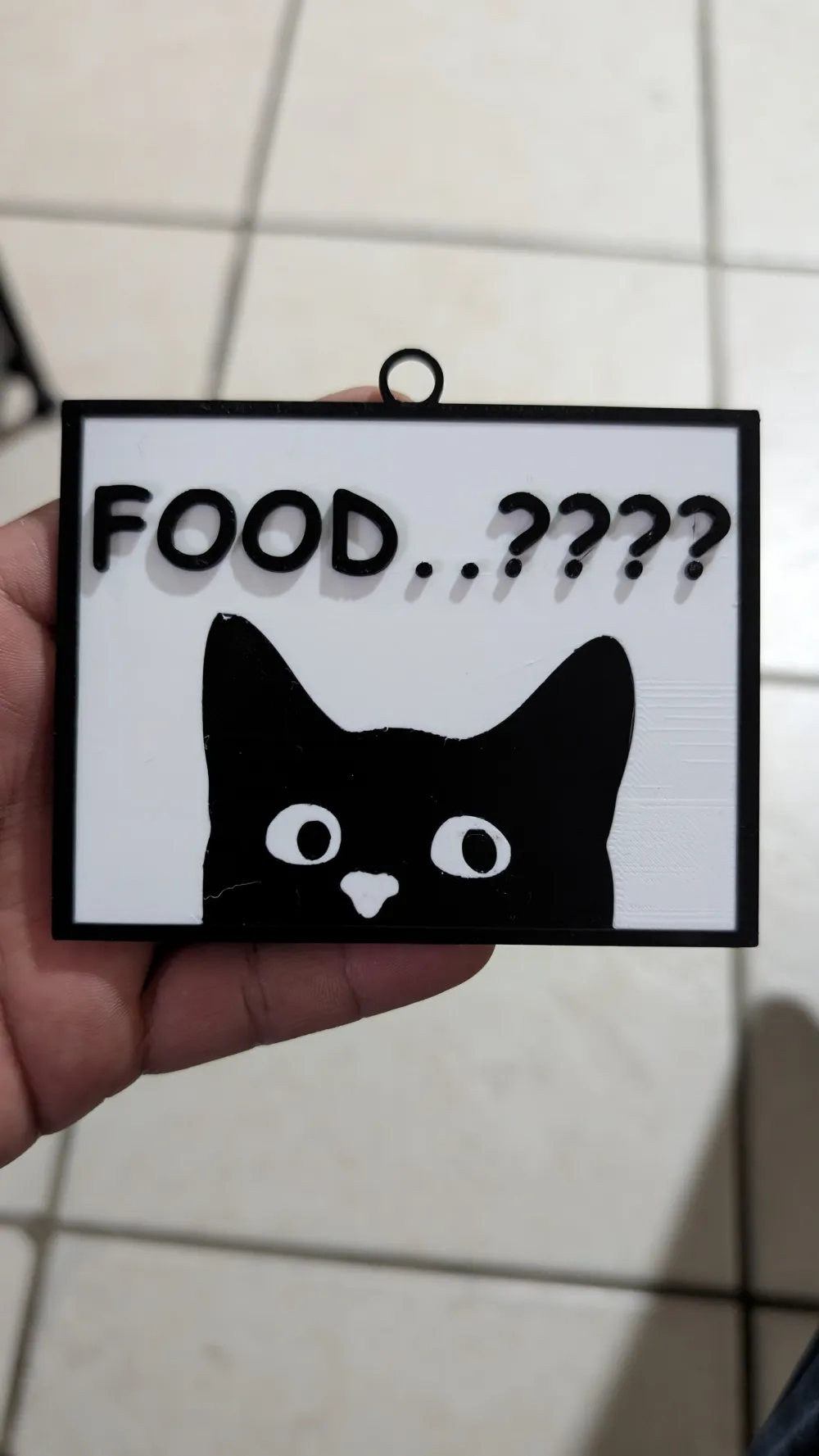 food??? cat ornament - Free 3D Print Model - MakerWorld