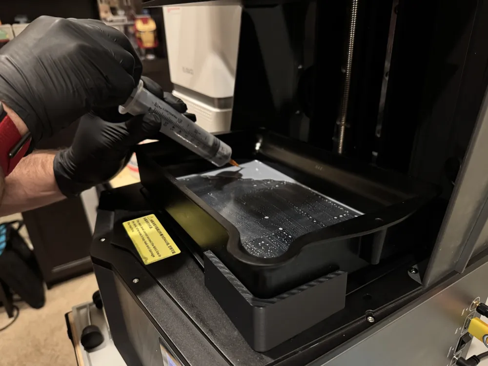 Saturn 4 Ultra Resin Vat Wedge for EZ Cleaning - Free 3D Print Model ...