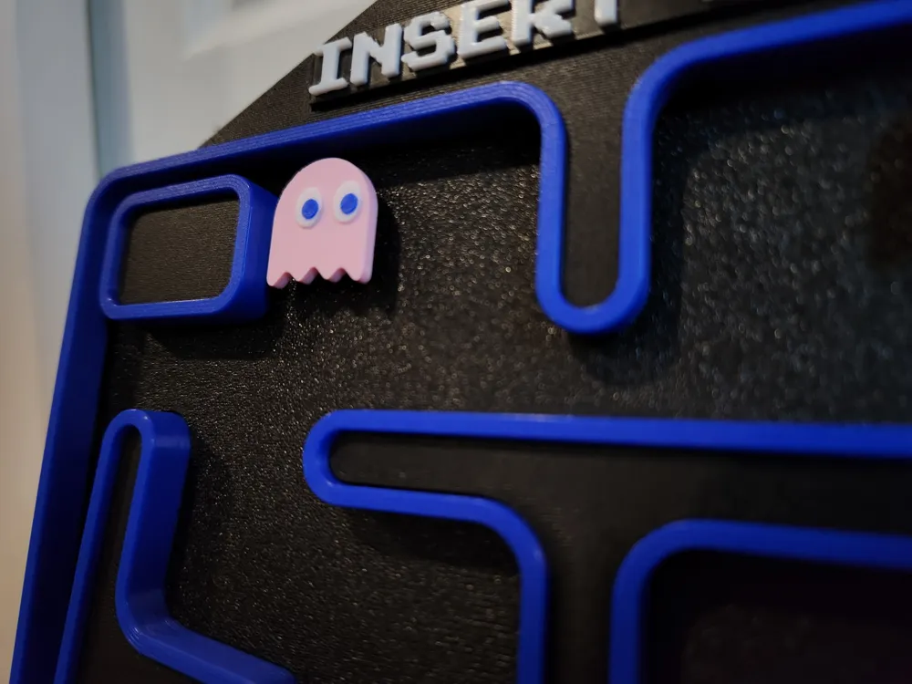 Pac-Man Coin-Run Piggy Bank by Amethyst3D MakerWorld: Download Free 3D ...