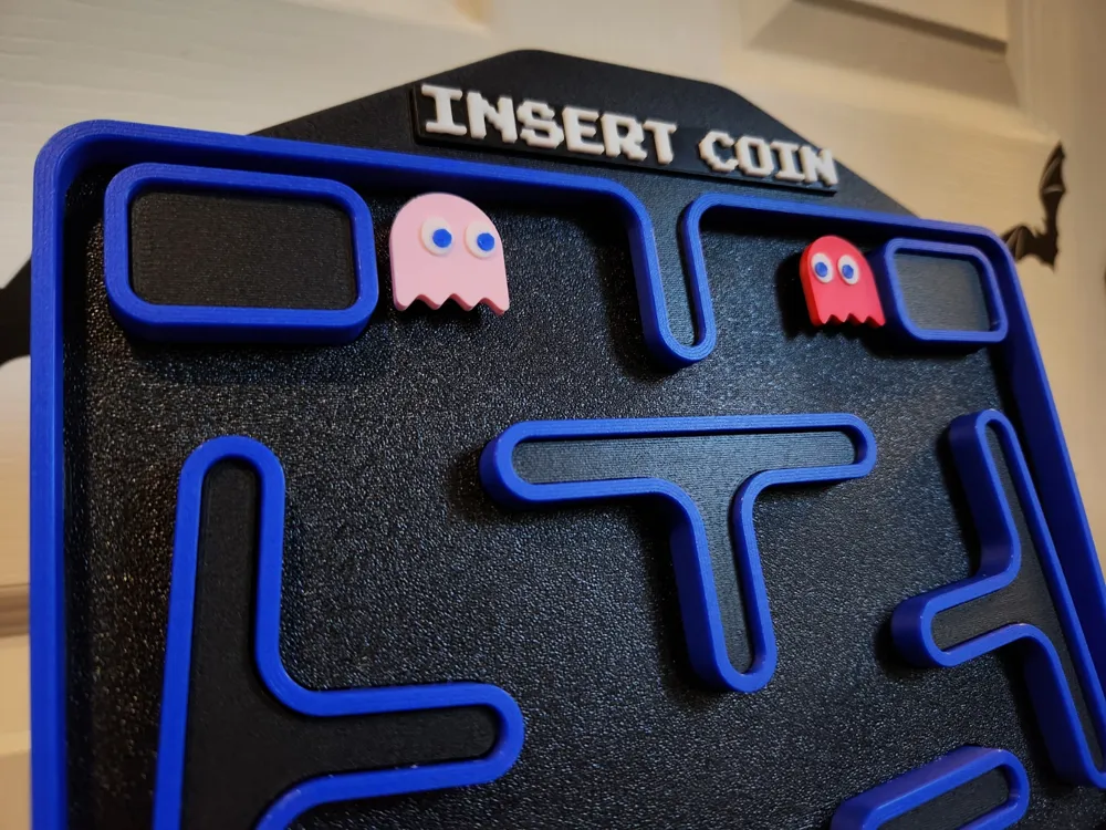 Pac-Man Coin-Run Piggy Bank - Free 3D Print Model - MakerWorld