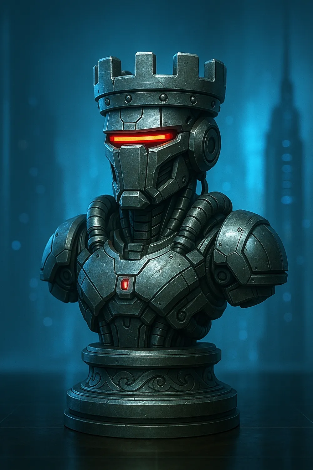 Metal Legion "Rook" - chess piece - Free 3D Print Model - MakerWorld