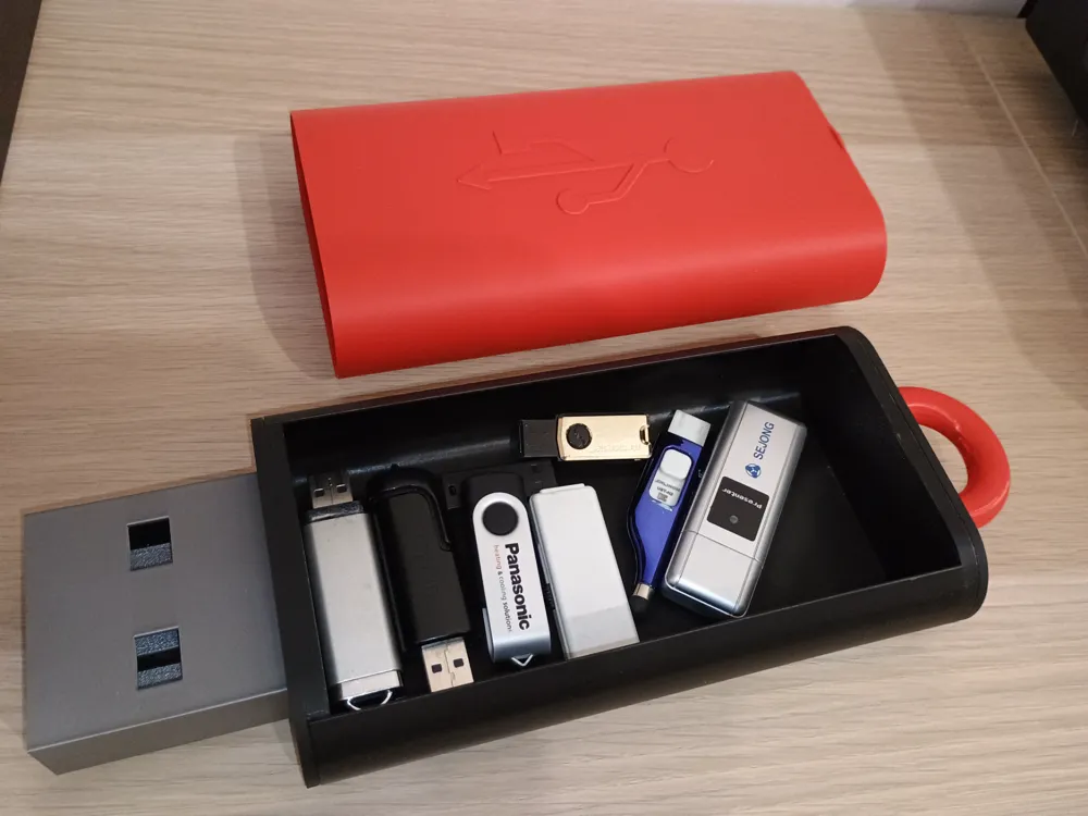 BIG USB FLASH CASE by H.ness - MakerWorld