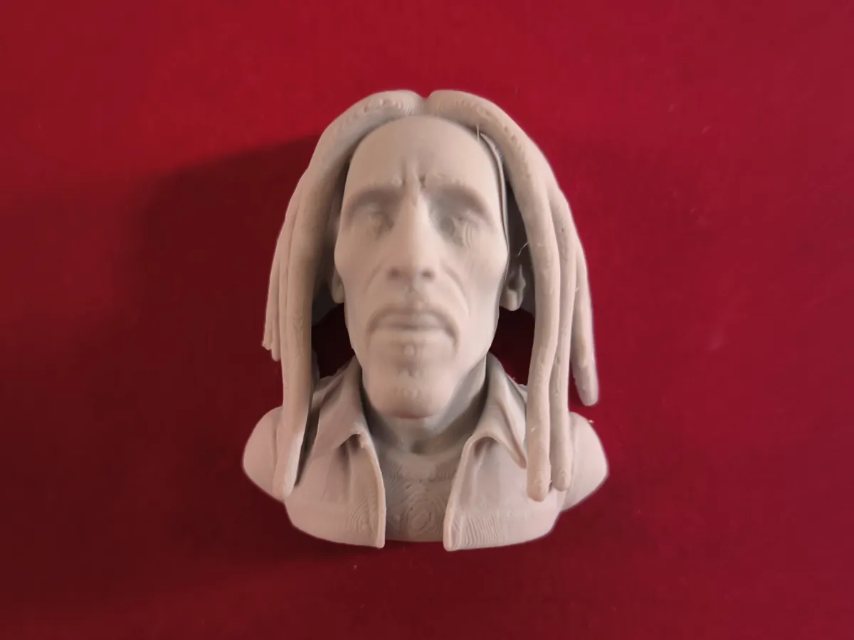 Ímã Bob Marley Reggae - Modelo gratuito para impressão 3D - MakerWorld