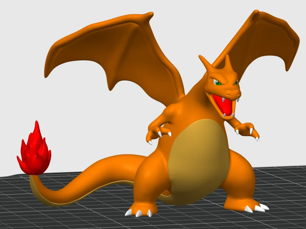 Charizard por HannPL MakerWorld: Descarga Modelos 3D Gratuitos