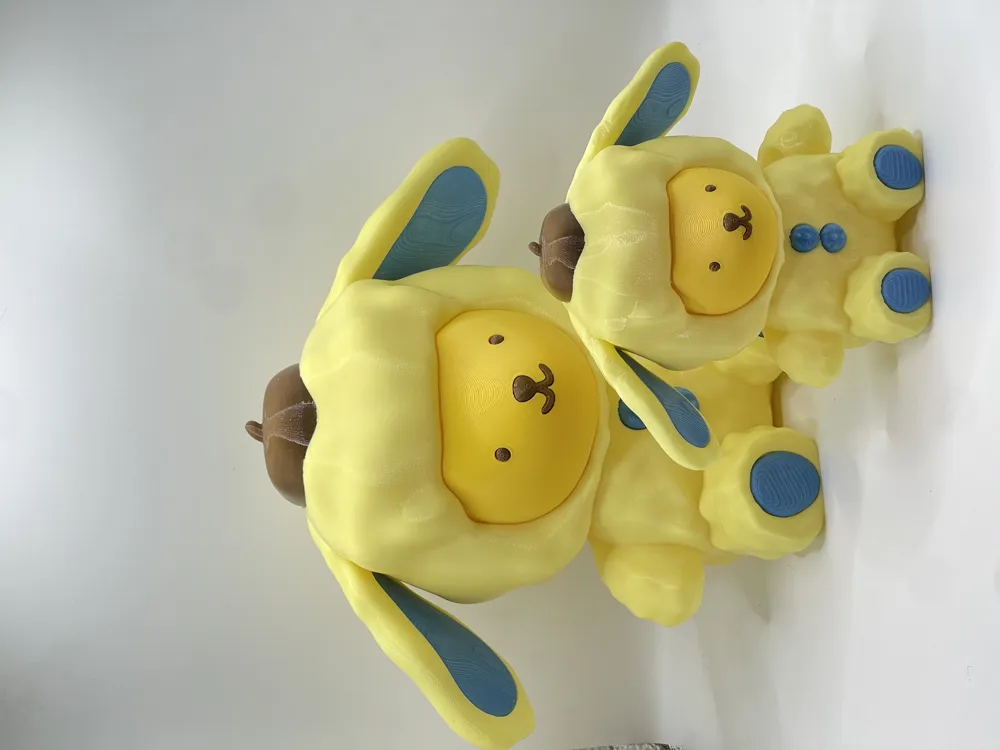 Rabbit Series Sanrio Pompompurin~No AMS required, color-separated ...