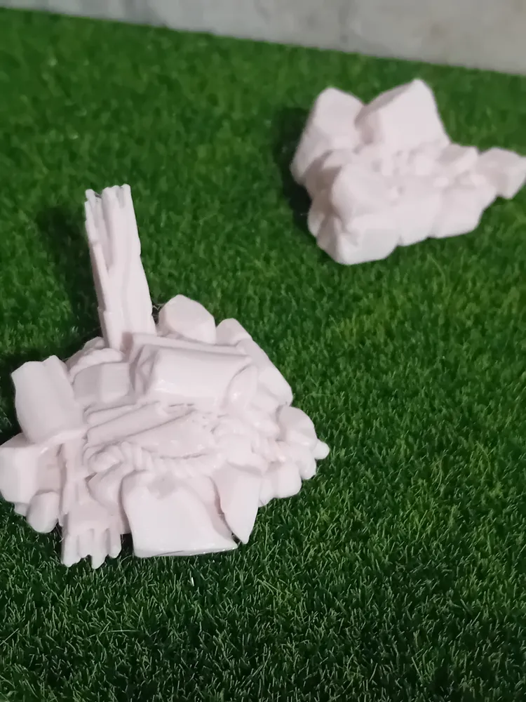 Wargaming and dnd rubble piles- scatter terrain by Satan Studio ...