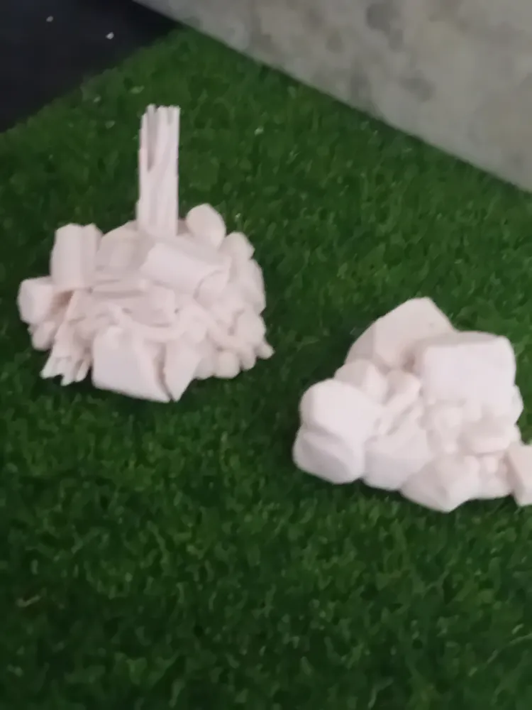 Wargaming and dnd rubble piles- scatter terrain by Satan Studio ...