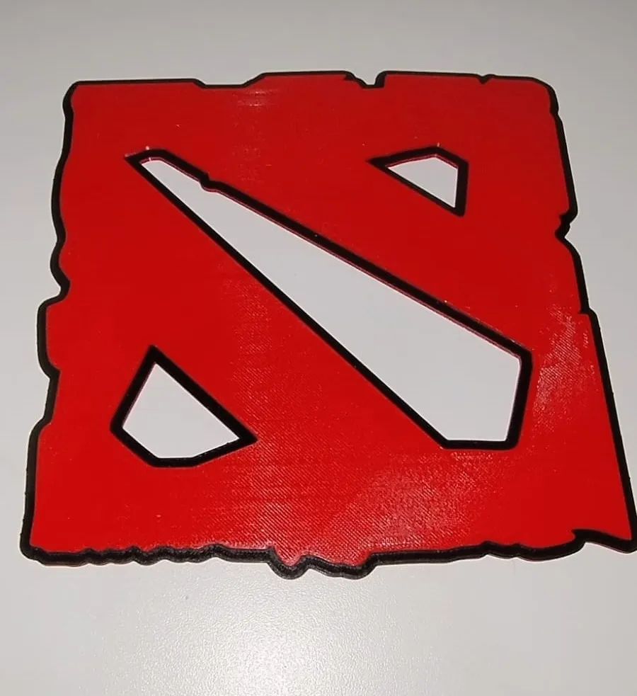 Logo Dota 2 - Free 3D Print Model - MakerWorld