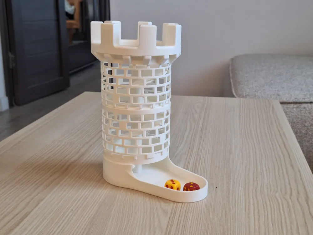 Infinite modular Dice tower by Ivy & Manu Designs - MakerWorld