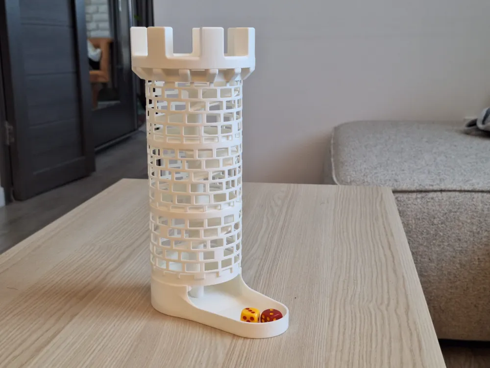 Infinite modular Dice tower by Ivy & Manu Designs - MakerWorld