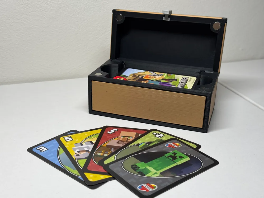 Minecraft Uno Chest by NilsoHD MakerWorld: Download Free 3D Models