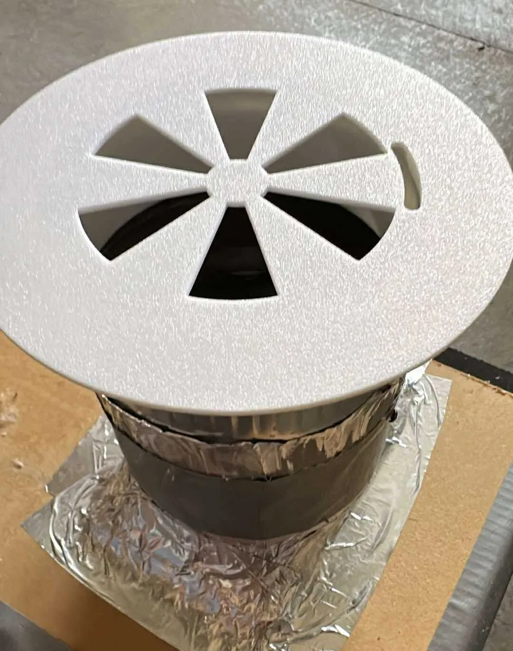 Duct ceiling register / damper 4 inch - Free 3D Print Model - MakerWorld