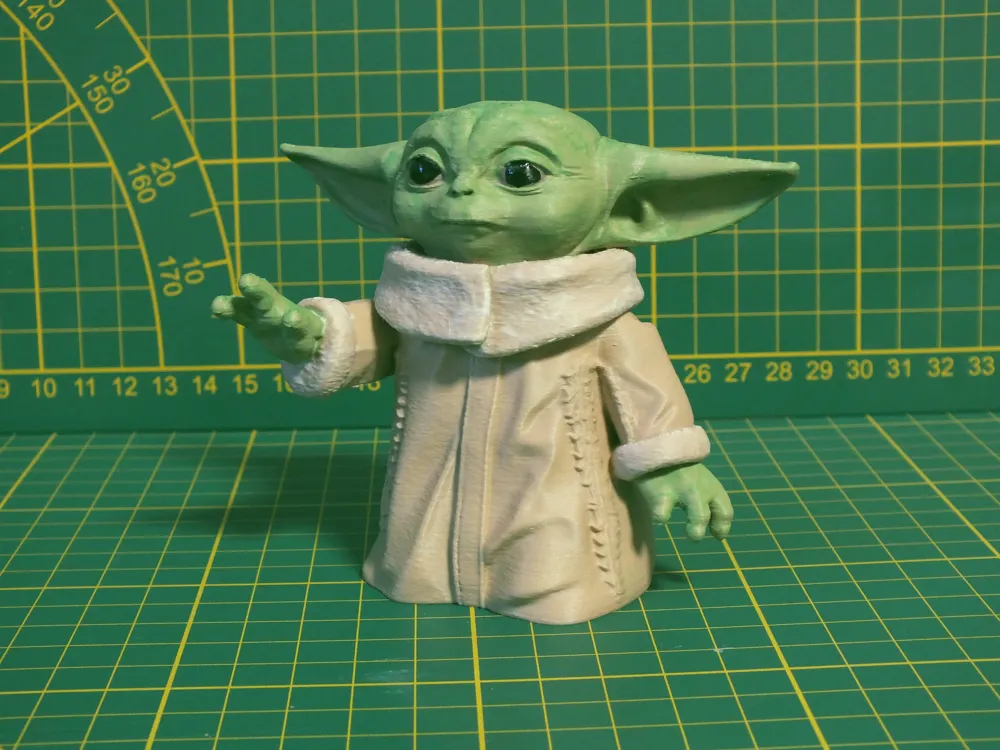 Din Grogu aka Baby Yoda 87 mm - Free 3D Print Model - MakerWorld