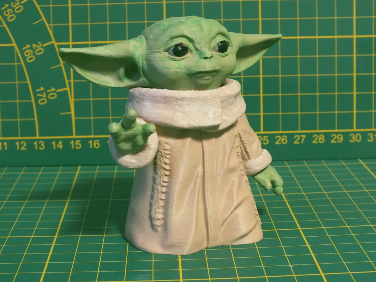 Din Grogu alias Baby Yoda 87 mm von 3-Dr. Lighthouse Design MakerWorld ...