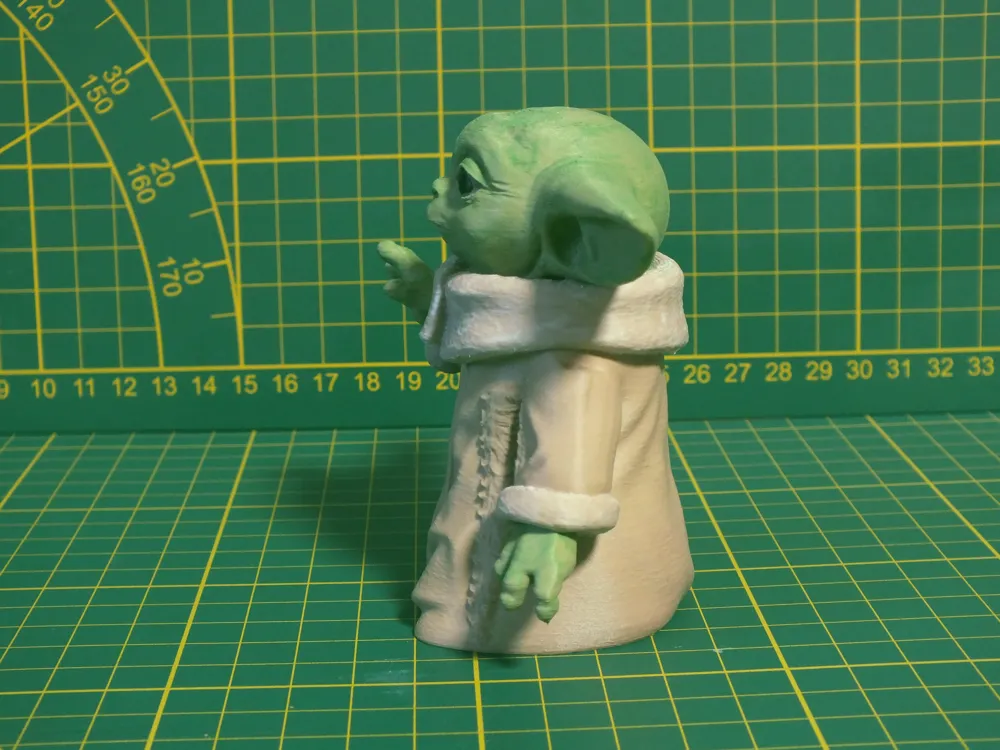 Din Grogu aka Baby Yoda 87 mm - Free 3D Print Model - MakerWorld