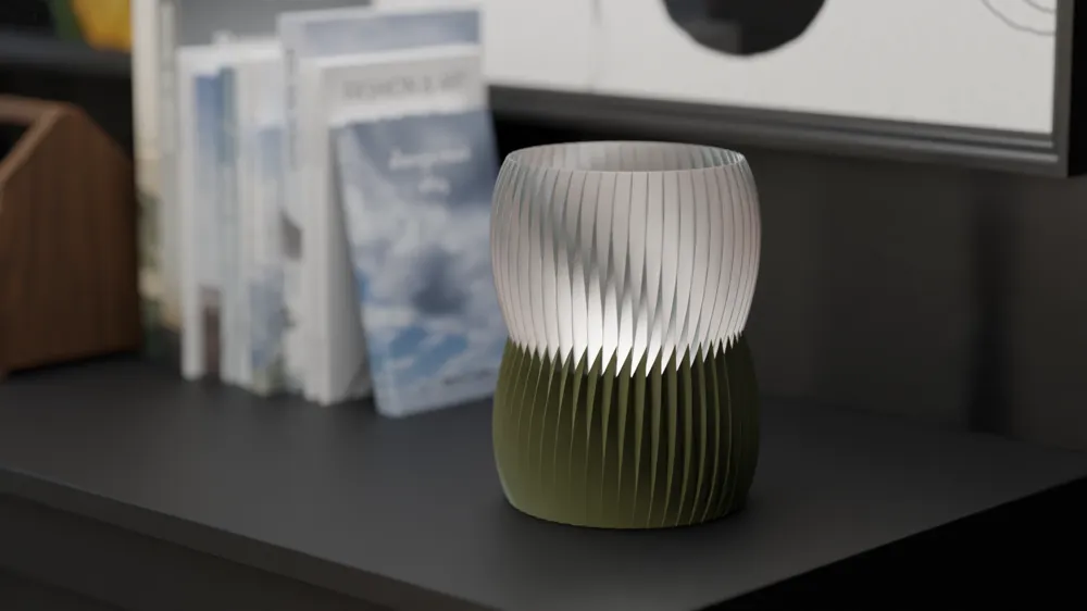 Wireless Lamp with satisfying interlocking design by Abstractia Design ...