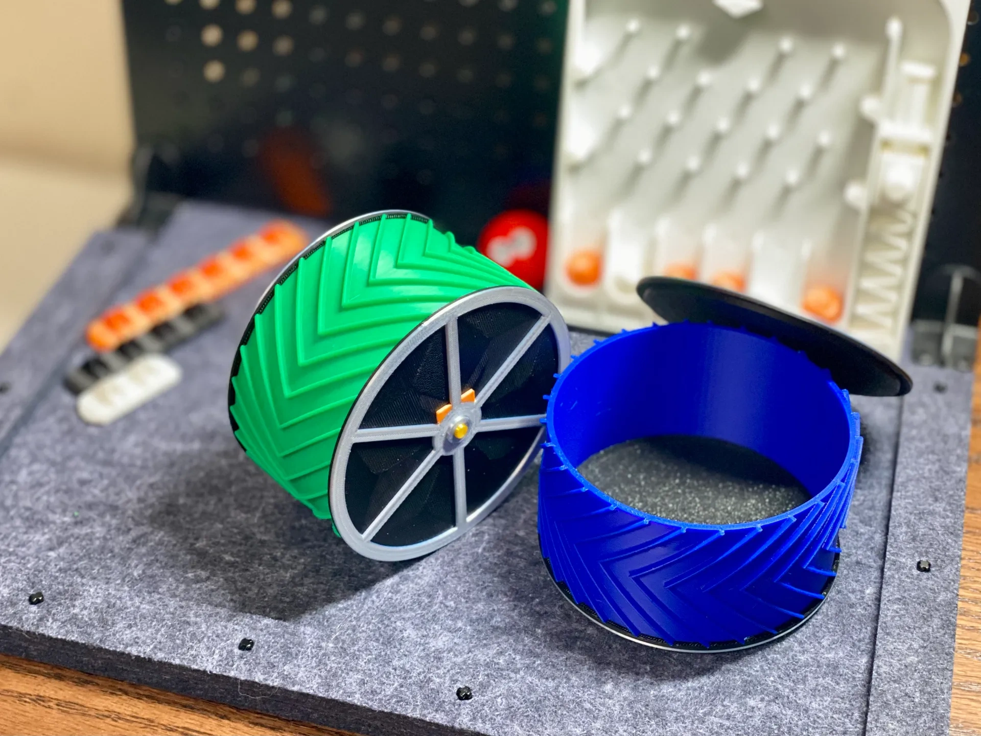 Tire-Shaped Toy Storage Box by user_2290297765 - MakerWorld