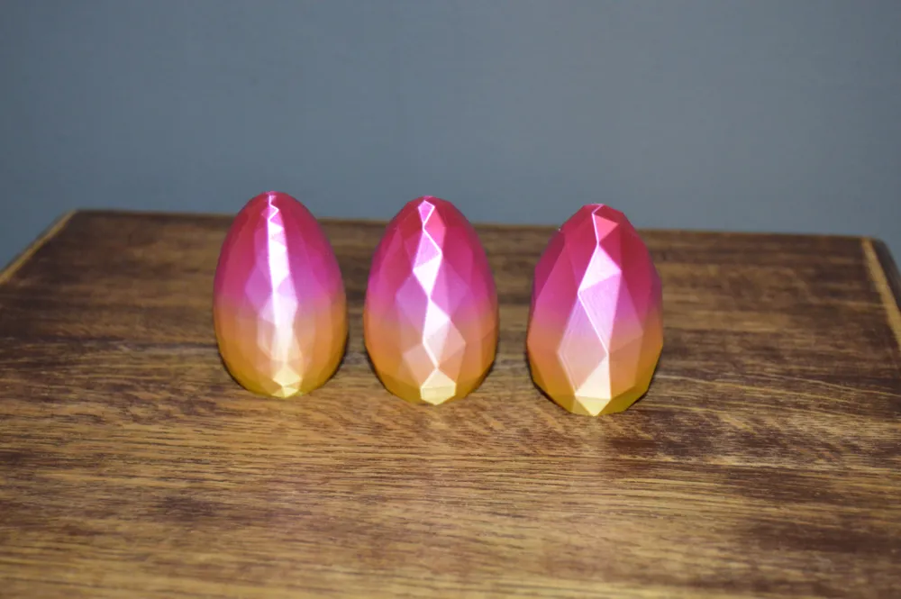 Low poly easter eggs by wazza10 - MakerWorld