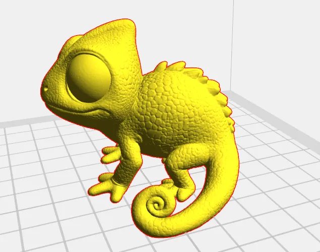 Cute Chameleon by Storage Man MakerWorld: Download Free 3D Models