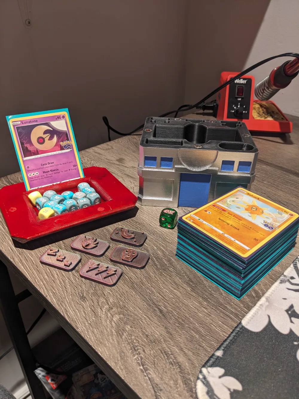 Poke Center Deck Box by PickleNik MakerWorld: Download Free 3D Models