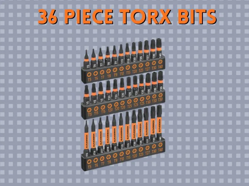 Torx Bit Driver Set Holder - Free 3D Print Model - MakerWorld