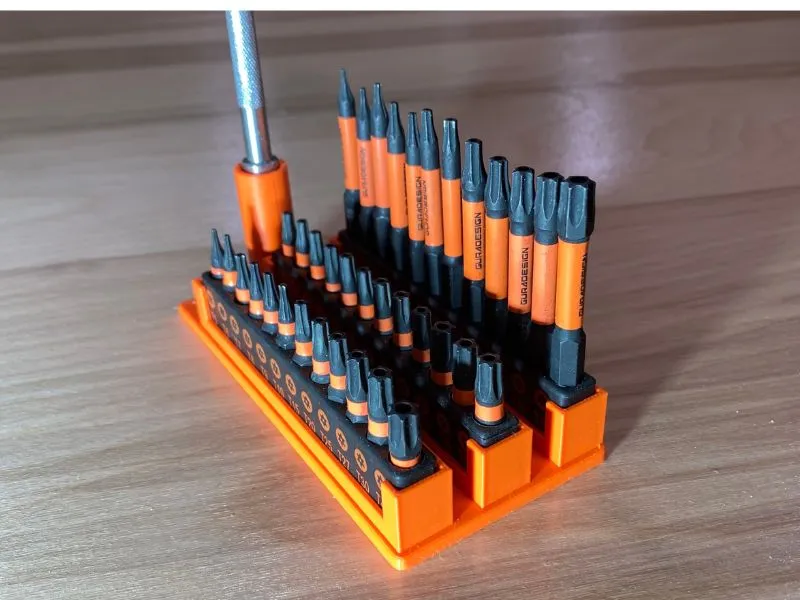 Torx Bit Driver Set Holder - Free 3D Print Model - MakerWorld