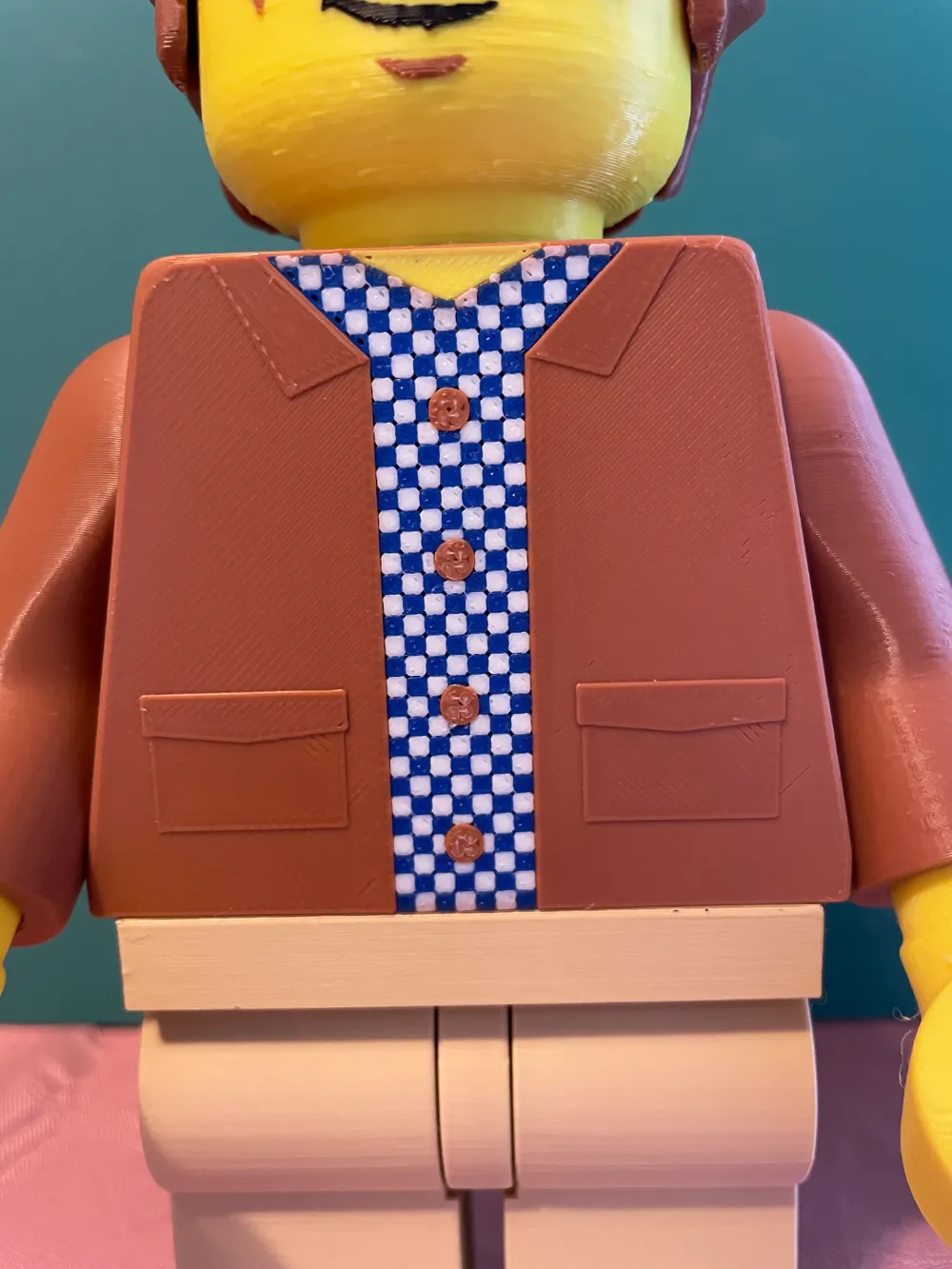 Spaceballs Lone Starr Big Brick Figure (6:1) by robert3433 MakerWorld ...