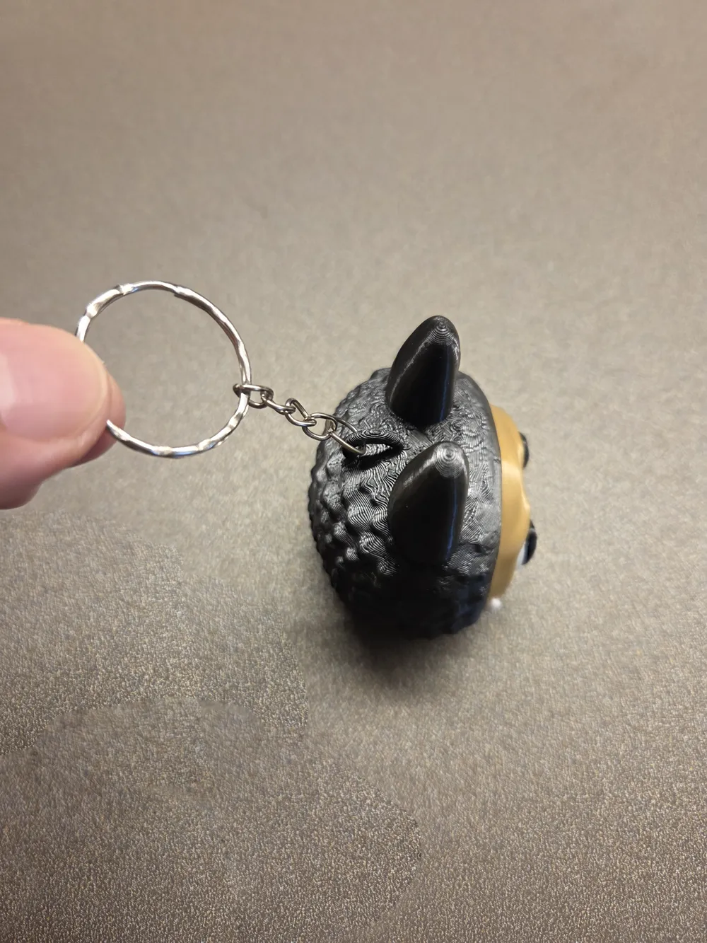 Mini Labubuu Customizable Keychain - head no ams by Caporale 3D ...