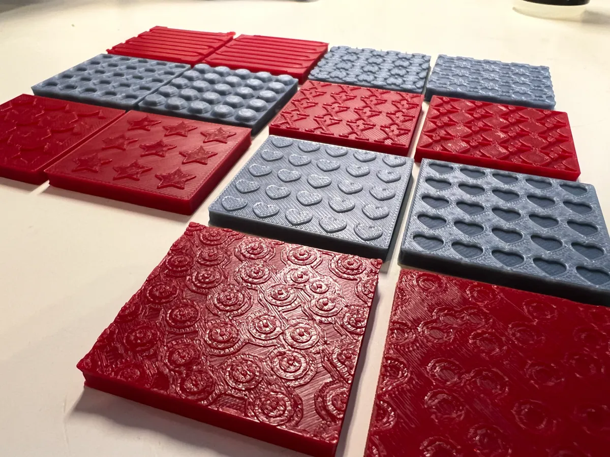 Structured Surfaces for Top Layer, Part 2 - Free 3D Print Model ...