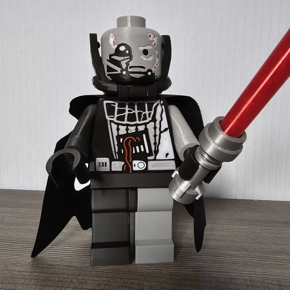 Darth Vader * Battle damaged * 500% ~21 cm by HeiHei MakerWorld ...