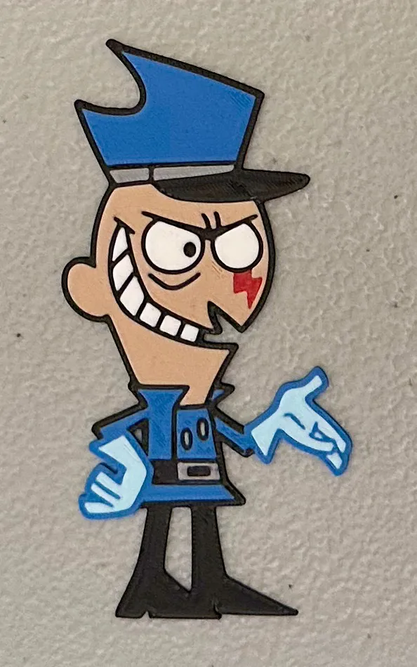 Multicolor General Skarr Magnet by wotfan - MakerWorld