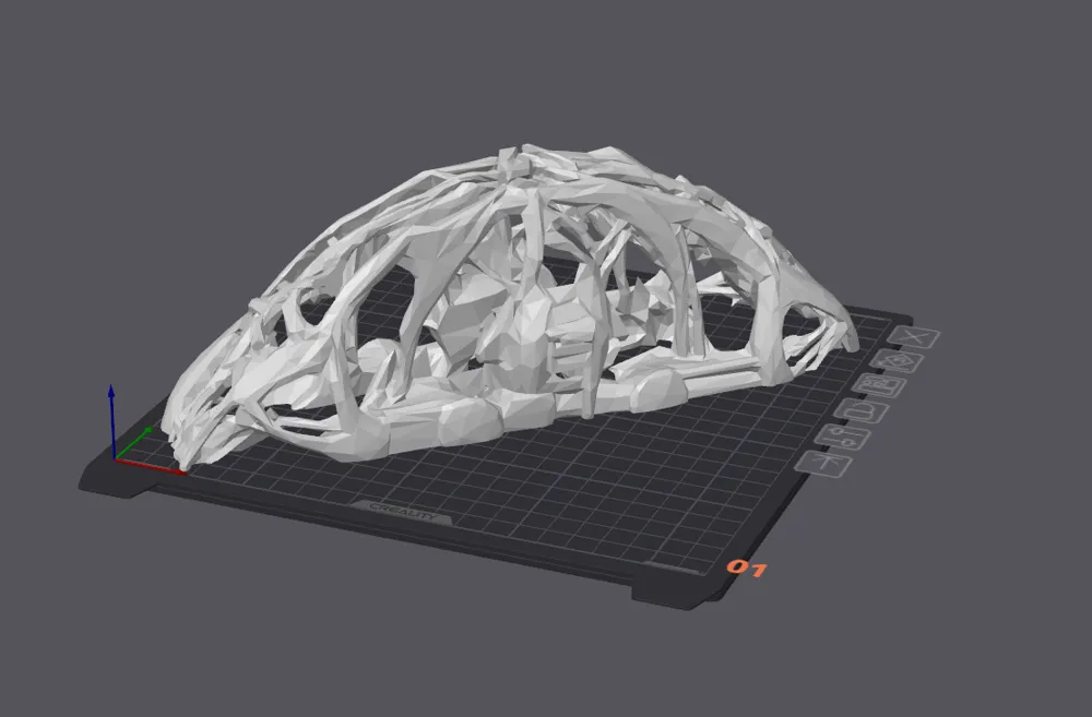 Brake Caliper - Generative Design by KROYPONE - 3D MakerWorld: Download ...