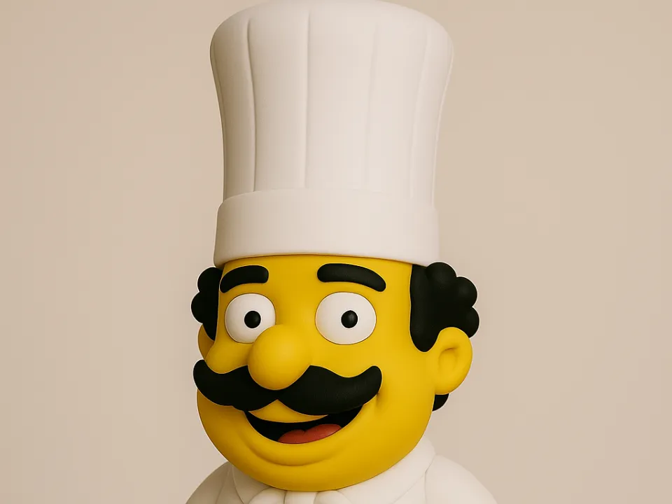 Luigi Risotto - The Simpsons - Adorable Model by Pablo Printcasco ...