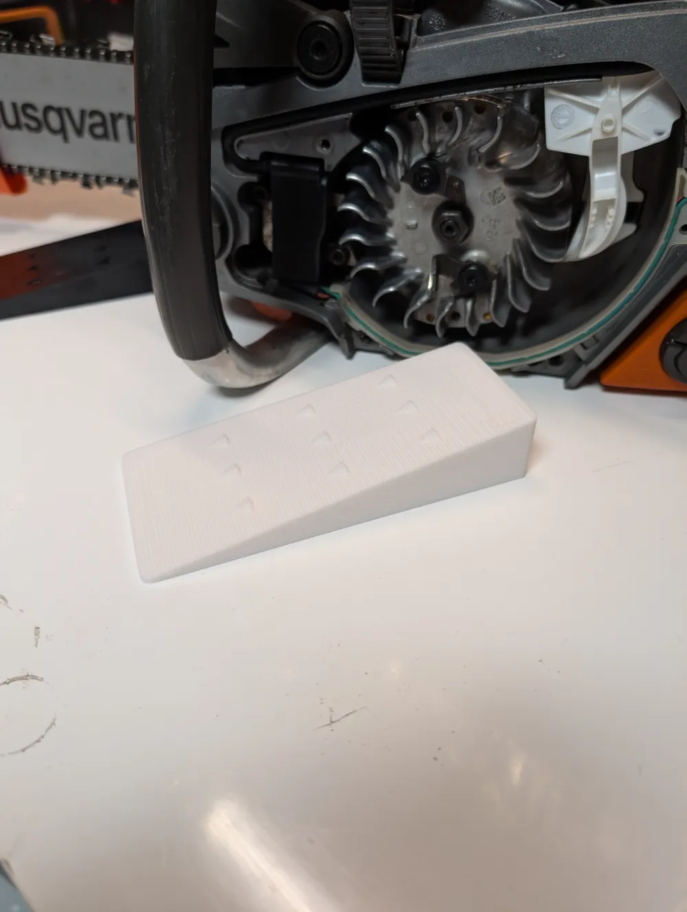 Timber Felling wedge Notch Classic Chainsaw Gadget by antjoh - MakerWorld