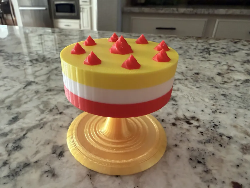 Cake Trophy - Free 3D Print Model - MakerWorld