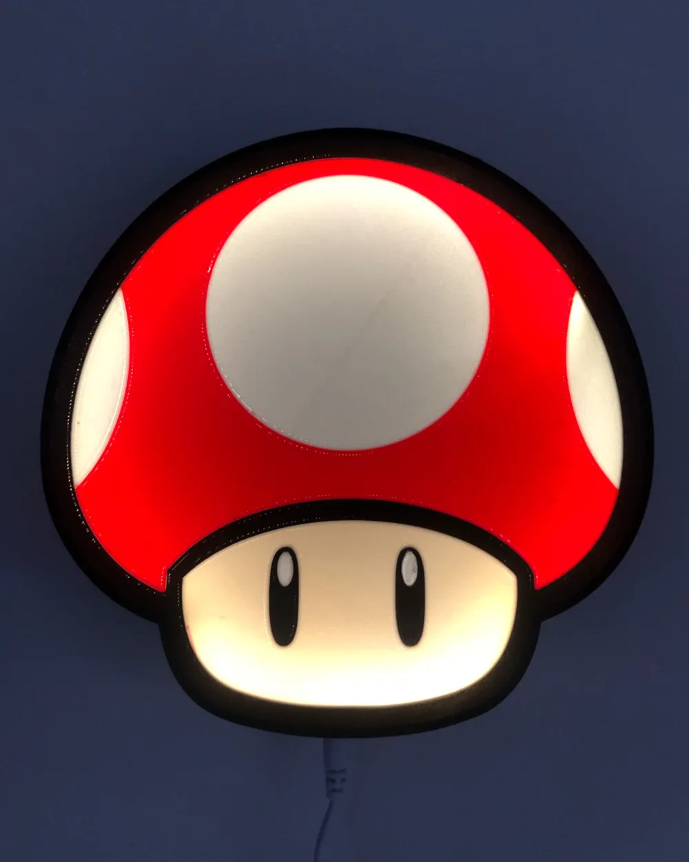 Super Mario 1UP Mushroom Lightbox by FG_3d_Print_and_Design MakerWorld ...
