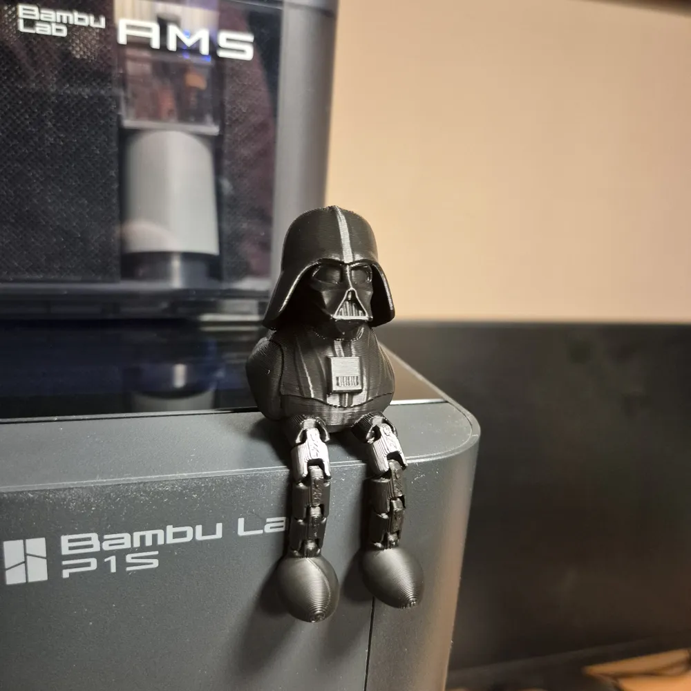 Articulated Duck Vader with P1S dust cover by Szaszpi - MakerWorld