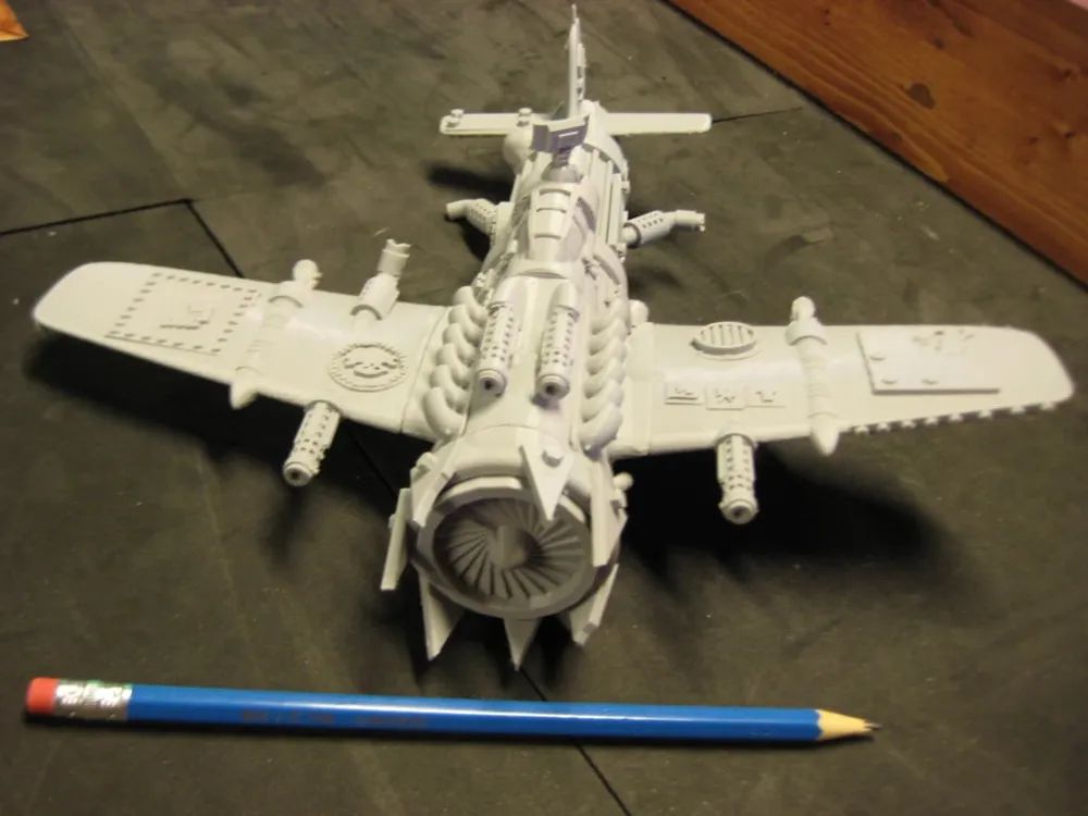 Scrap Jet Fighter Wargaming Orc by Noelf MakerWorld: Download Free 3D ...