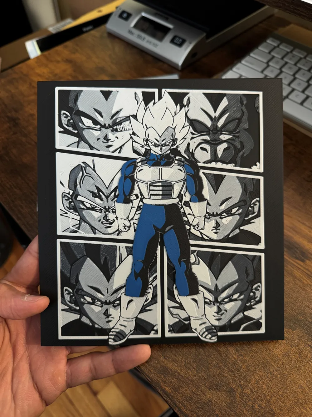 Faces of Vegeta Hue Forge by JJ_3D - MakerWorld