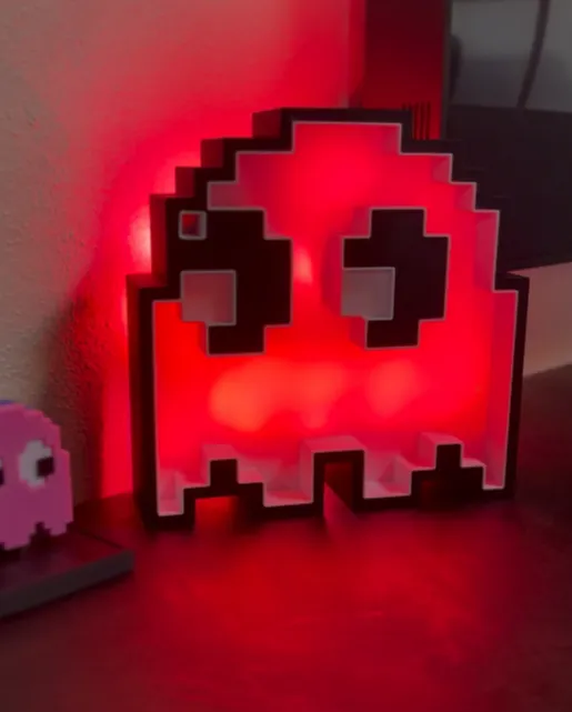 PacMan lamp by STECO3D - MakerWorld