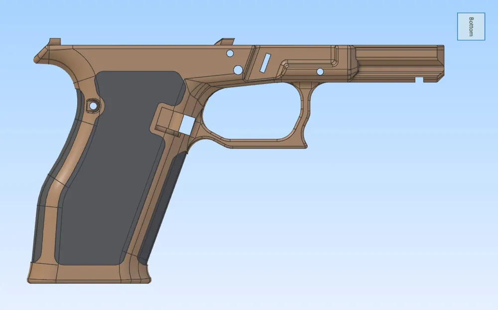 Glock G19X Supermod by DeuellyMakerWorld: Download Free 3D Models