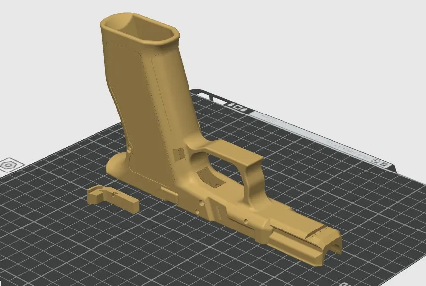 Glock G19X Supermod by DeuellyMakerWorld: Download Free 3D Models