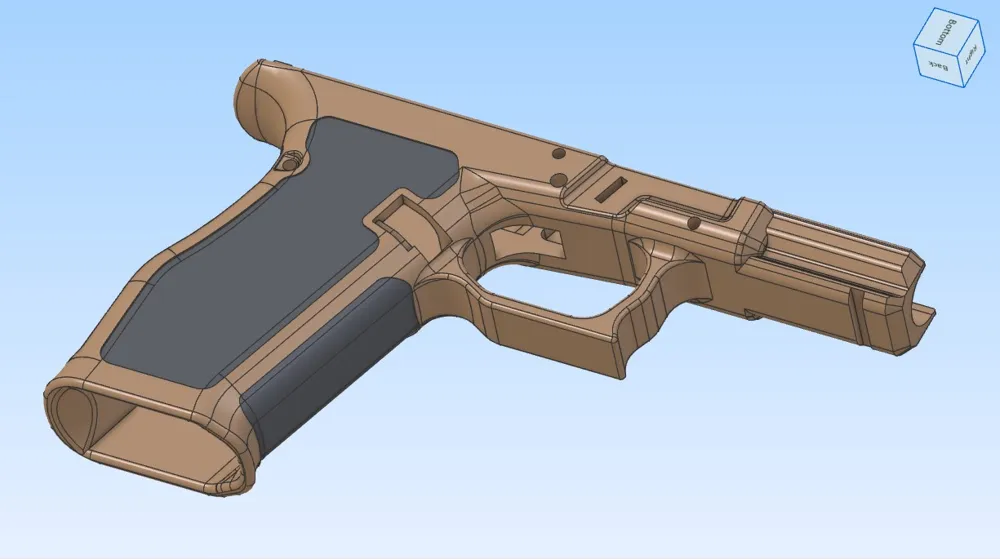 Glock G19X Supermod by DeuellyMakerWorld: Download Free 3D Models