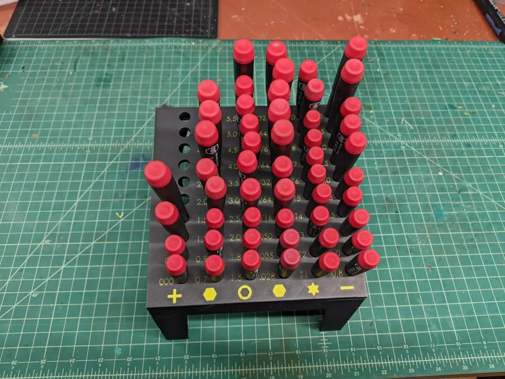 Wiha Screwdriver Stand by MoarInfill MakerWorld: Download Free 3D Models