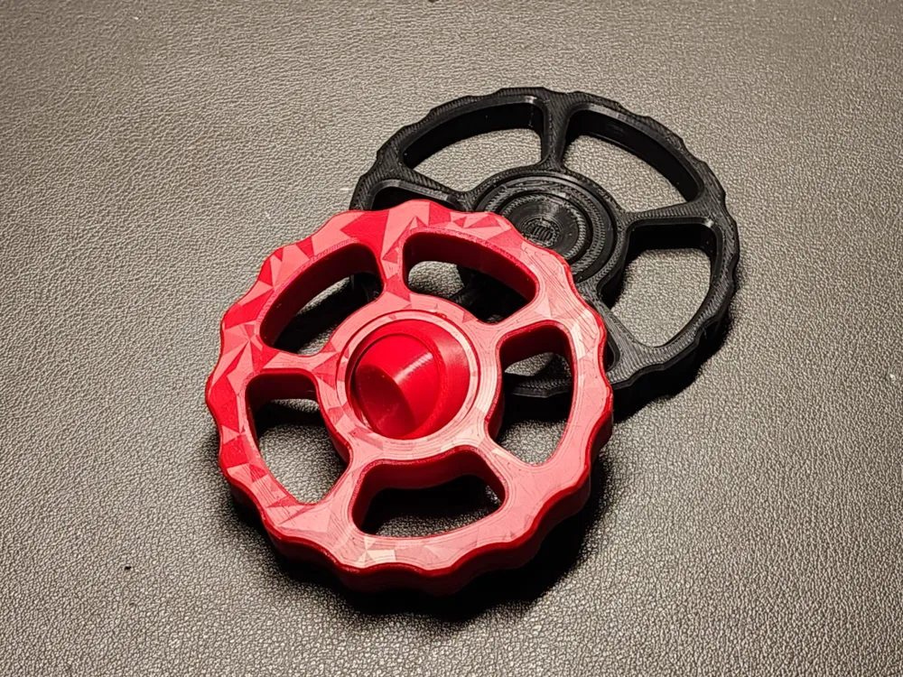 Rotating Rings Gyro Spinner by I Am Not A Robot - MakerWorld