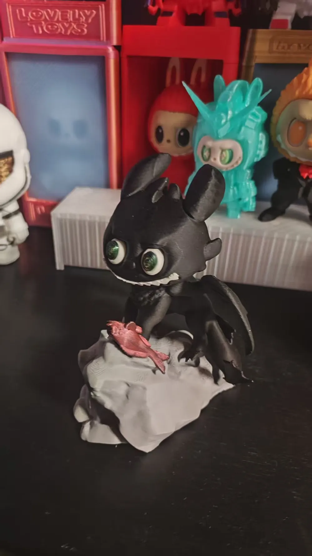 LABUBU How to Train Your Dragon - Toothless (Labubu) by pandabear ...