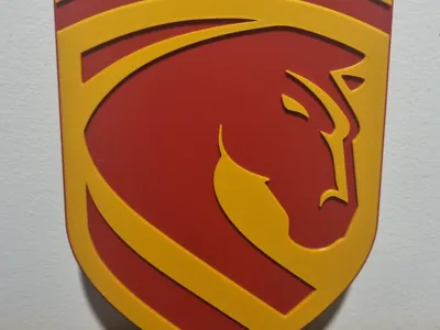 2026 Brisbane Broncos logo - Free 3D Print Model - MakerWorld