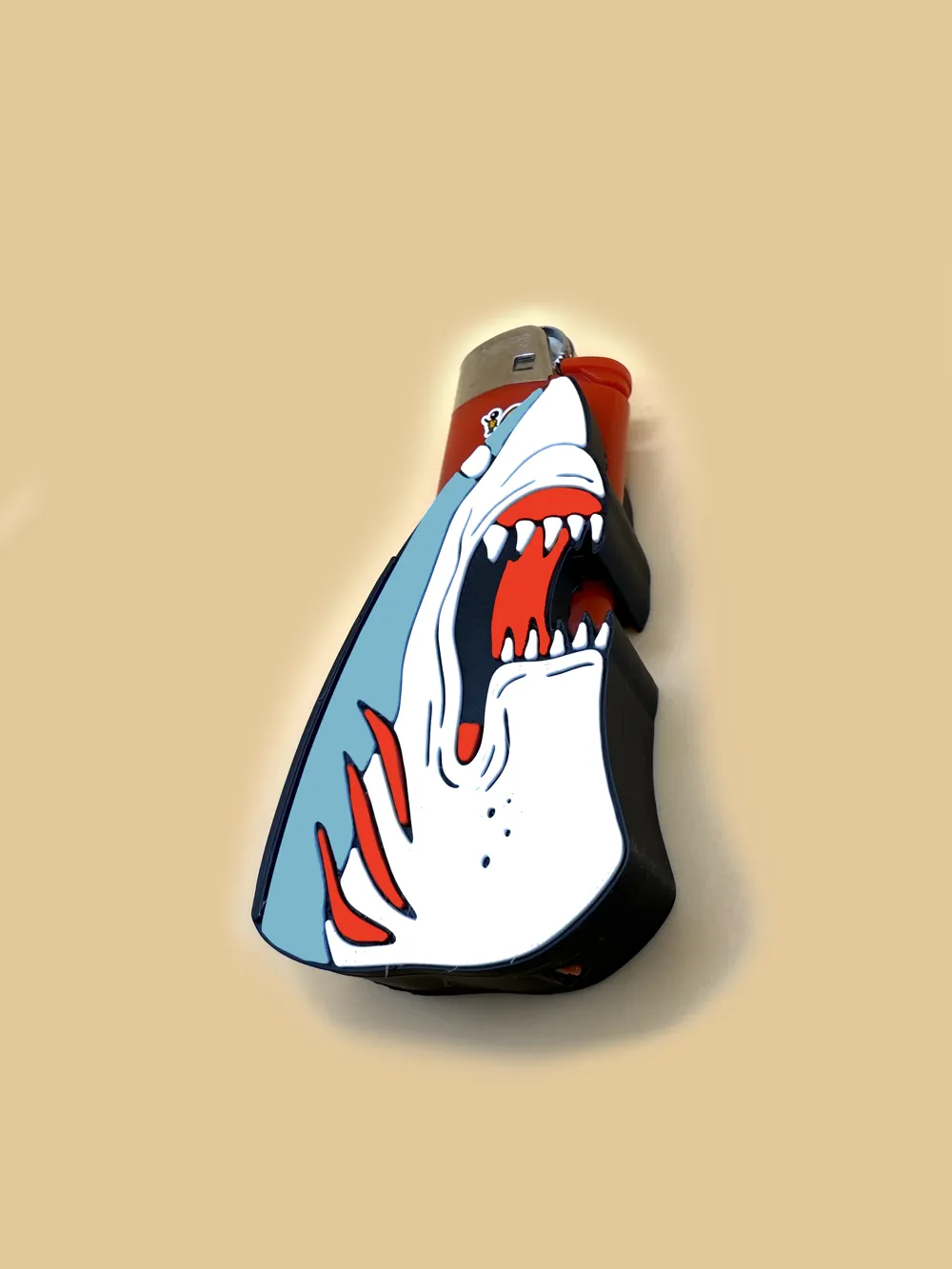 Shark lighter case by BatChips MakerWorld: Download Free 3D Models
