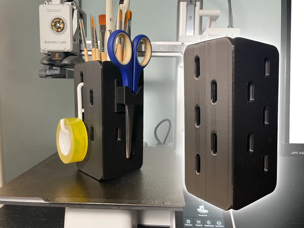 Penholder Skadis by Laurell404 - MakerWorld