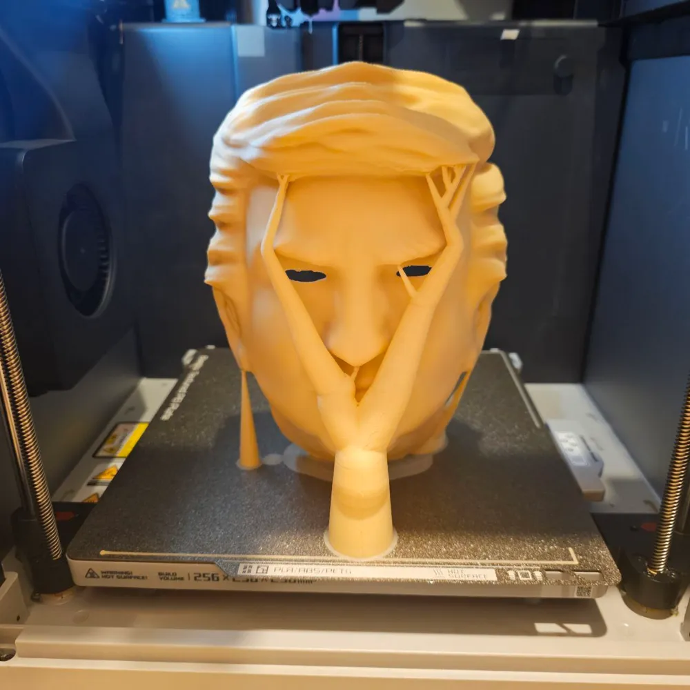 Donald Trump Mask by B3DPRO - Free 3D Print Model - MakerWorld